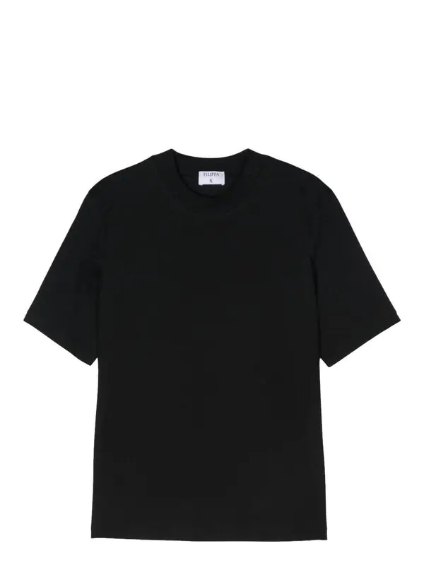 Filippa K Cotton Jersey T-shirt - Black