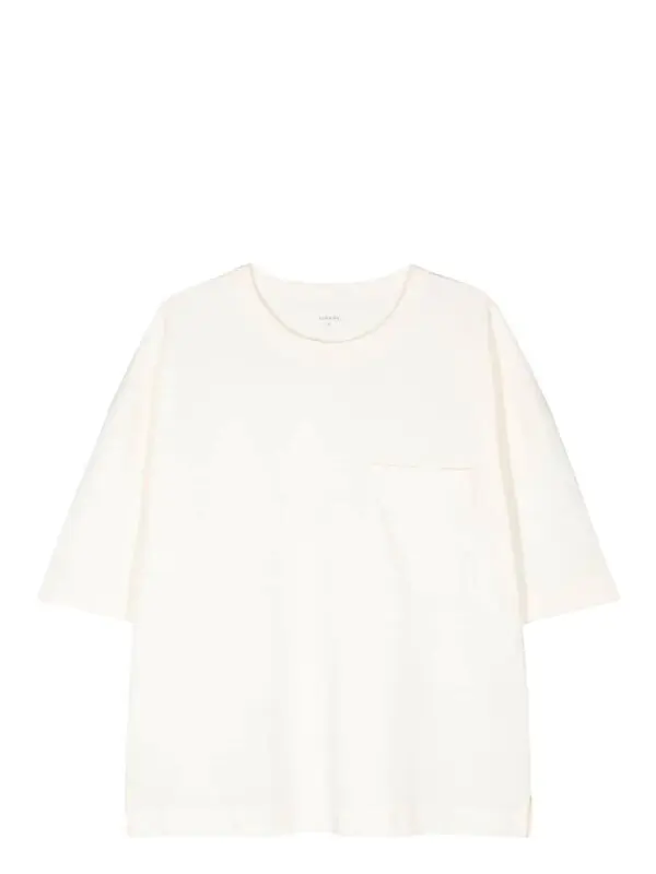 LEMAIRE Cotton T-shirt - White