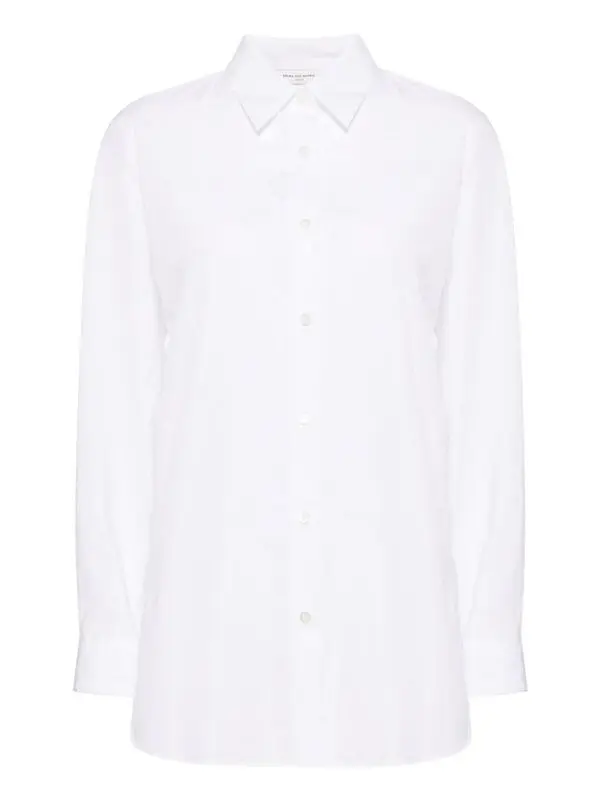 Dries Van Noten Cotton Shirt - White