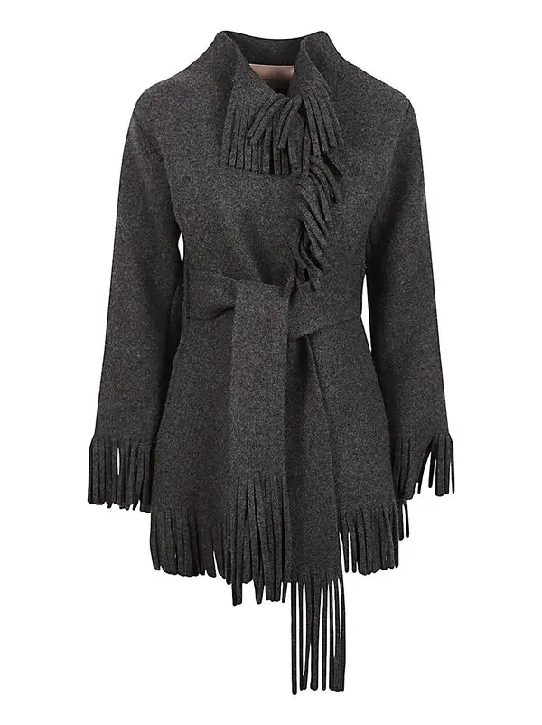 MALIN FRANKE Wool And Cashmere Jacket - Grey