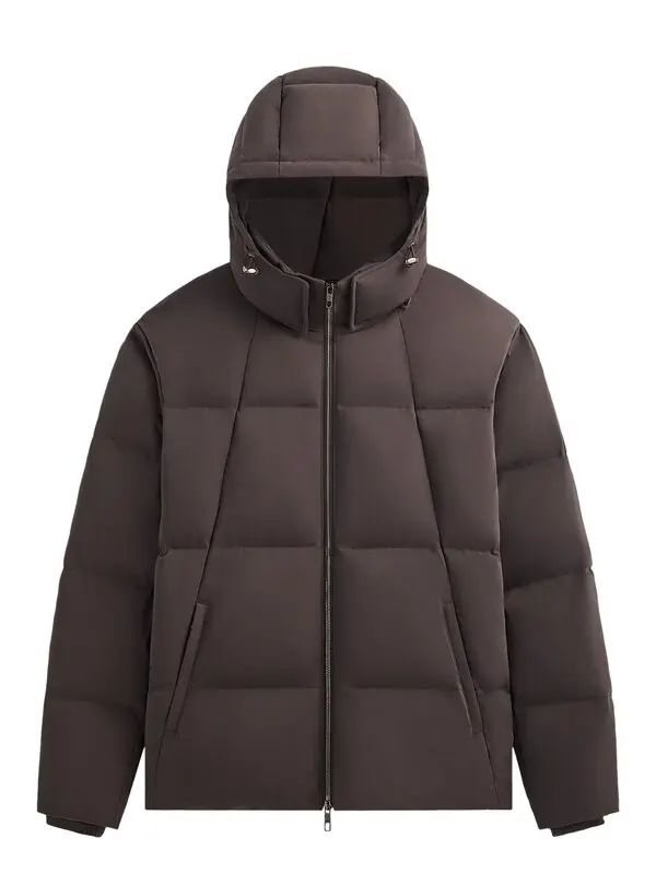 Kith Giorgio Armani Midi Puffer - Brown