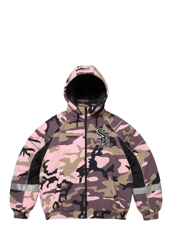 Supreme X Chicago White Sox Stadium Jacket - Pink