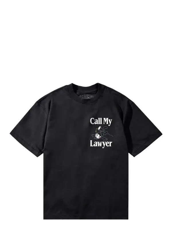 MARKET Felix The Cat Call My Lawyer Tee Shirt - Black
