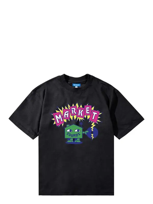 MARKET Sounds T-shirt - Black