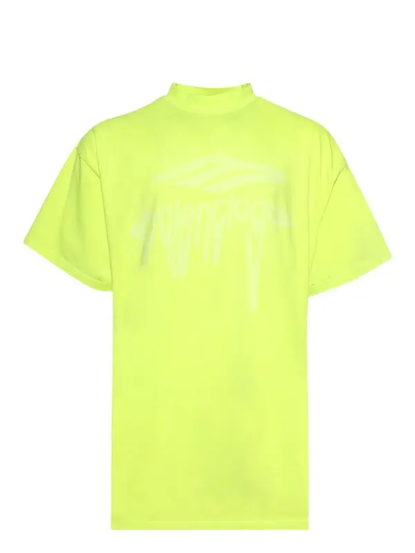 Balenciaga Oversized T-shirt - Yellow