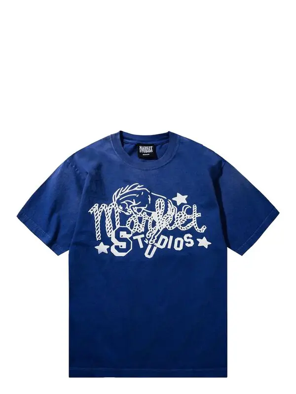 MARKET Old West Studios T-shirt - Blue
