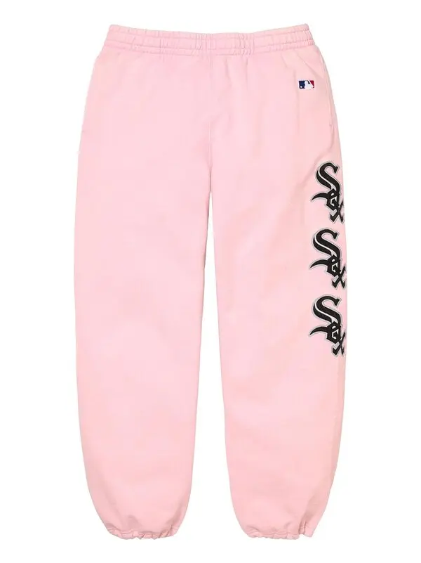 Supreme X Chicago White Sox Sweatpants - Pink