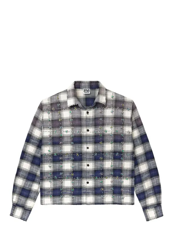 VALE FOREVER Sky Gems Flannel - Blue