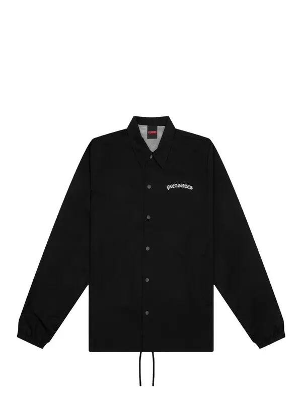 PLEASURES Neural Coach Jacket - Black