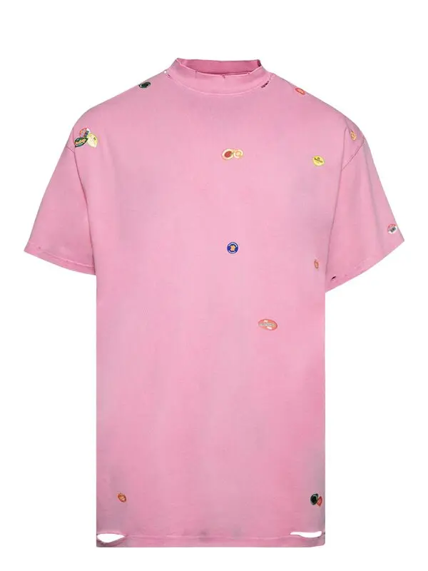 Balenciaga Oversized T-shirt - Pink