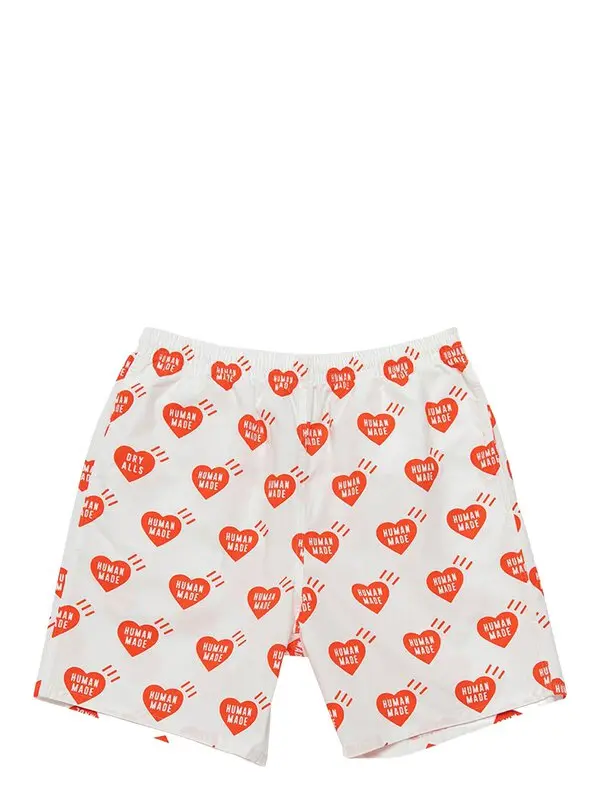 HUMAN MADE Heart Aloha Shorts - White