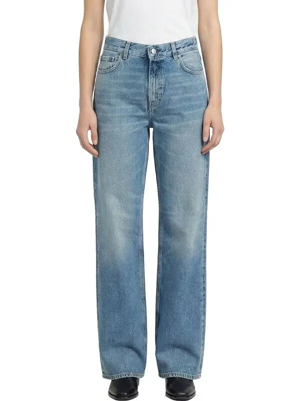 HAIKURE Wide Leg Jeans - Blue