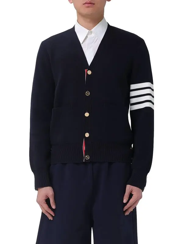 Thom Browne Cardigan - Blue