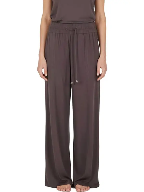 JOSEPH Wide Leg Trousers - Brown