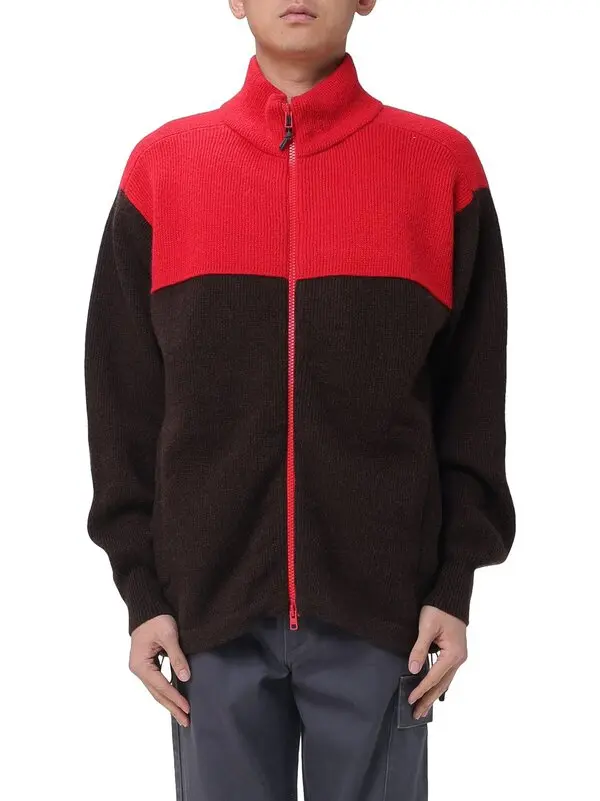 GR10K Zip-up Sweater - Brown
