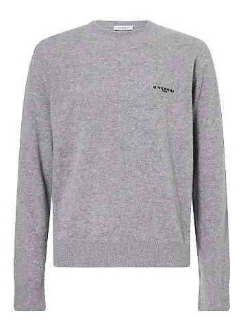 Givenchy Wool And Cashmere Jumper - Light Grey Melange
