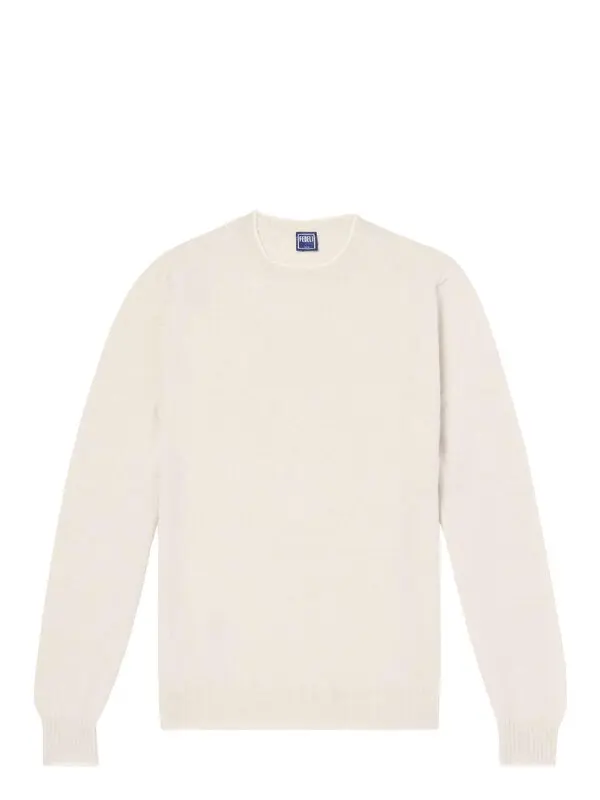 Fedeli Argentina Persia Cashmere Sweater - Beige