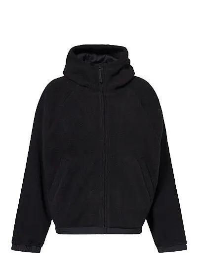Carhartt Work In Progress Hooded Helix Fleece Jacket - Black / Porphyry