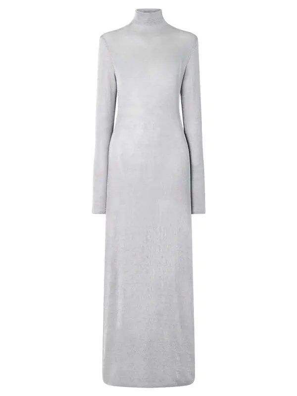 Tove Torra Maxi Dress - Silver