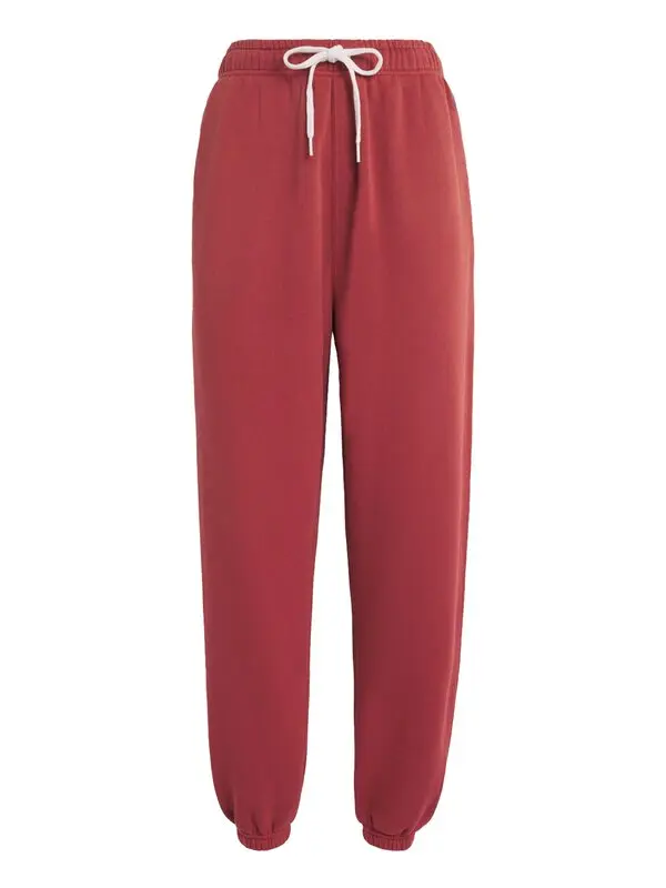 Polo Ralph Lauren Cotton-blend Cuffed Sweatpants - Red