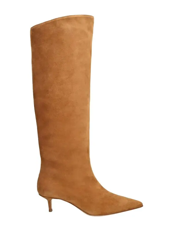 Staud Sebastian Suede Boots 50 - Beige