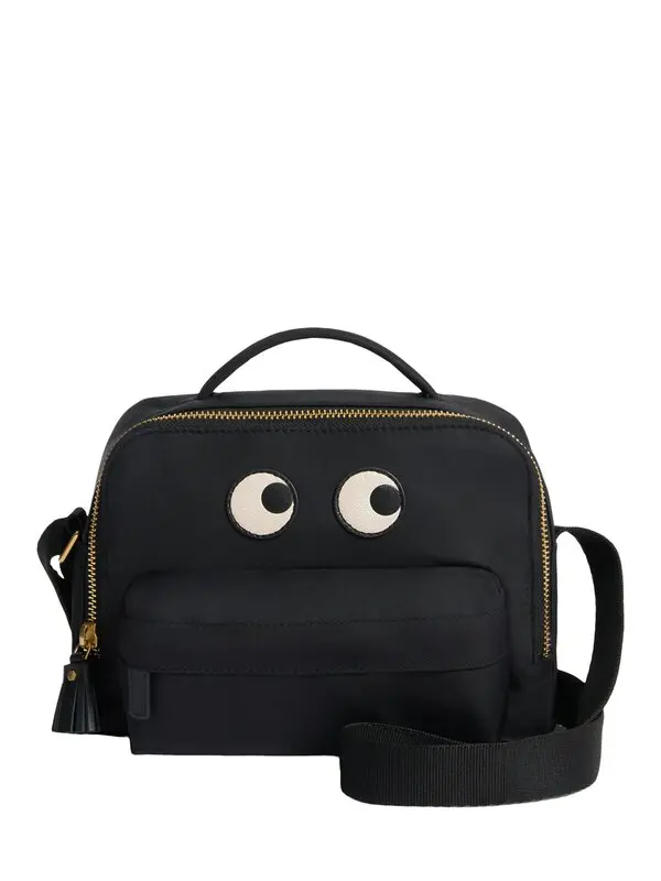 ANYA HINDMARCH Eyes Cross-body Pouch - Black