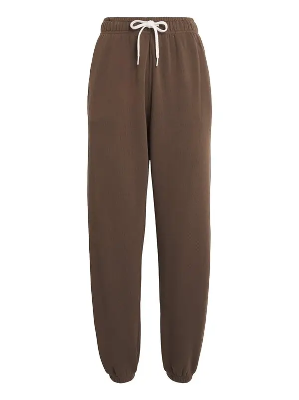 Polo Ralph Lauren Cotton-blend Cuffed Sweatpants - Brown