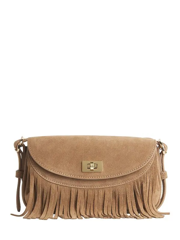 Sandro Le Mambo Cross-body Bag - Brown