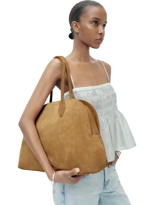 REFORMATION Oversized Seraphina Tote - Brown
