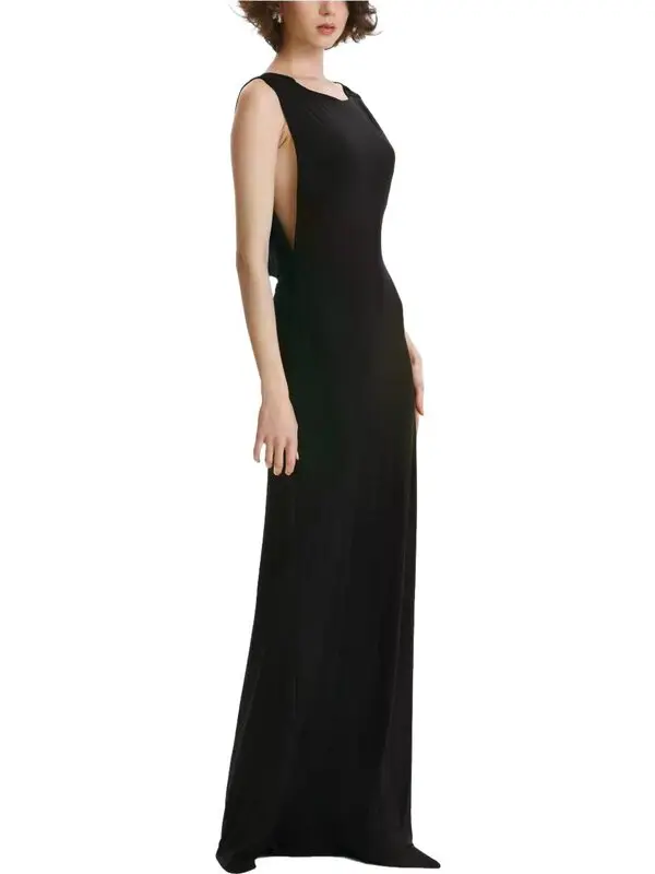 2310 STUDIO Sleeveless Maxi Dress - Black