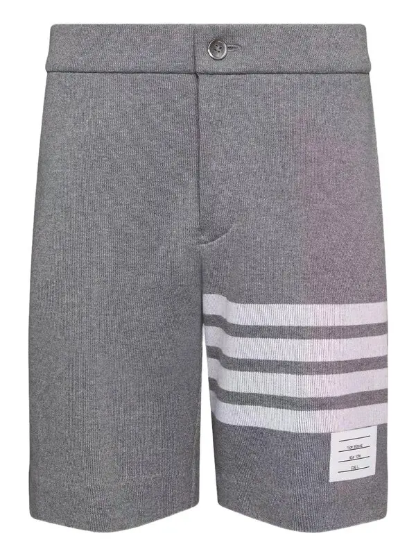 Thom Browne 4-bar Shorts - Grey