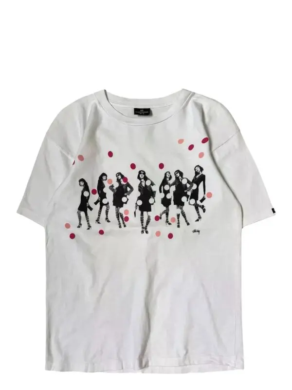 StÜssy Graphic-print T-shirt - White