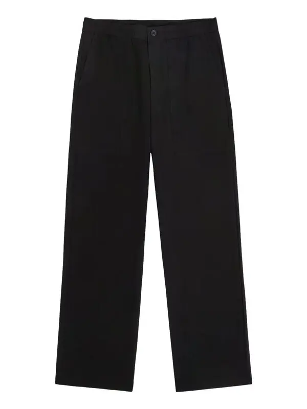 RAITH Wide-leg Trousers - Black