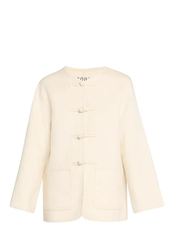 RÓHE Double-wool & Cashmere Jacket - Off White