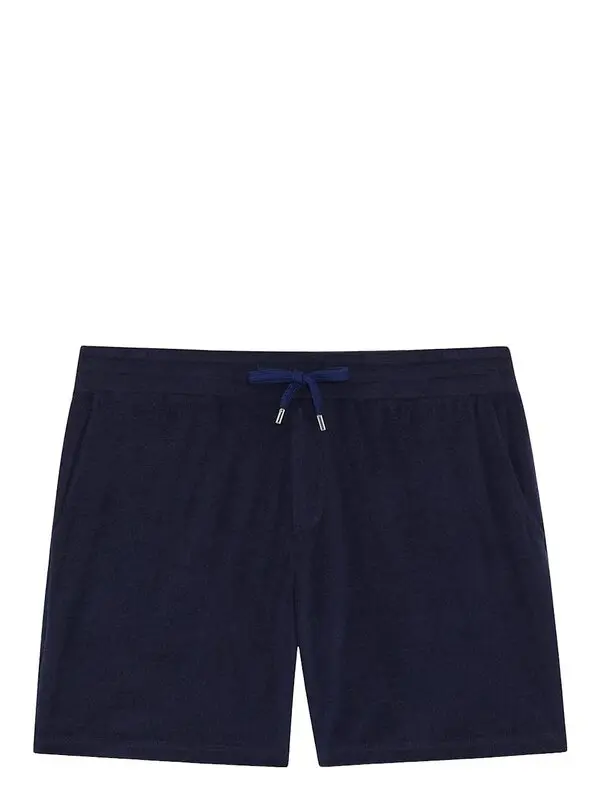 Frescobol Carioca Augusto Towelling Shorts - Blue