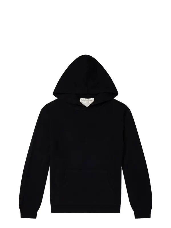 GOD'S TRUE CASHMERE Milano Cashmere Hoodie - Black