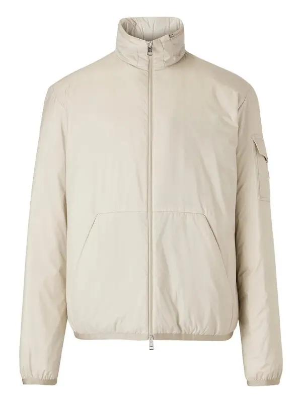 Moncler Padded Shell Down Jacket - Neutrals