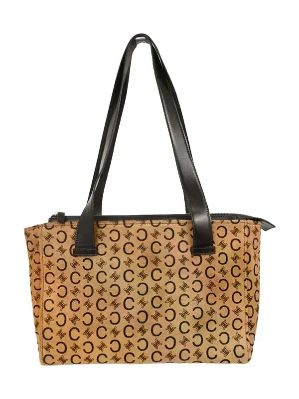 Celine 1990-2000s C Macadam Tote Bag - Brown