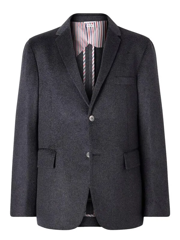Thom Browne Cashmere Blazer - Gray