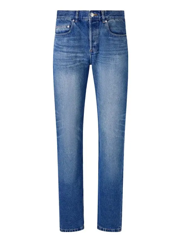 A.p.c. Rescue Straight-leg Jeans - Blue
