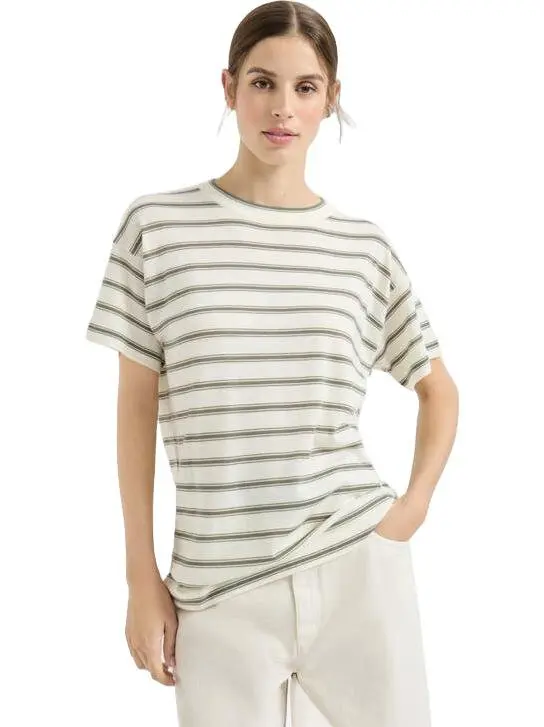 Brunello Cucinelli Striped T-shirt - Panama