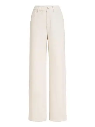 Brunello Cucinelli Wide Leg Trousers - Panama