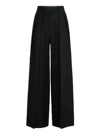 Brunello Cucinelli Sartorial Wide Trousers - Black
