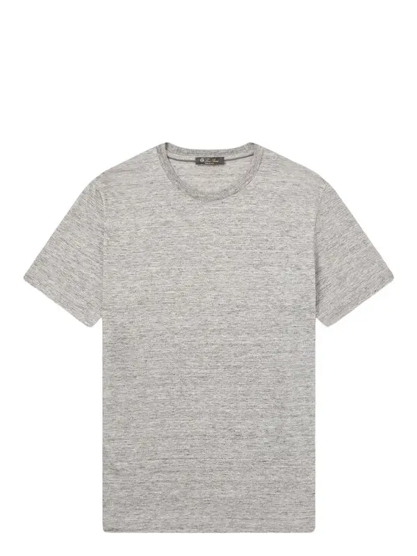 Loro Piana Linen T-shirt - Brown