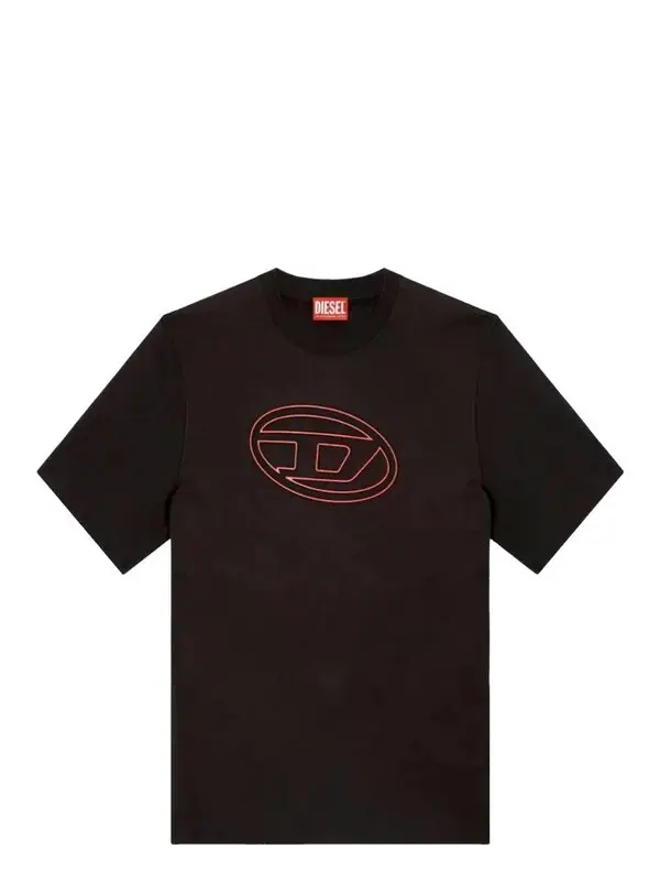 DIESEL® T-adjust-bigoval T-shirt - Black