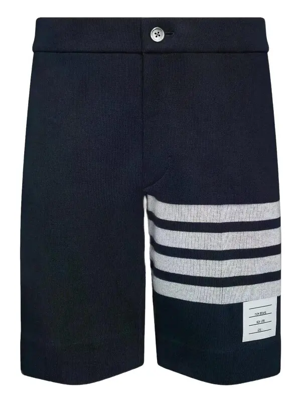 Thom Browne 4-bar Stripe Shorts - Blue