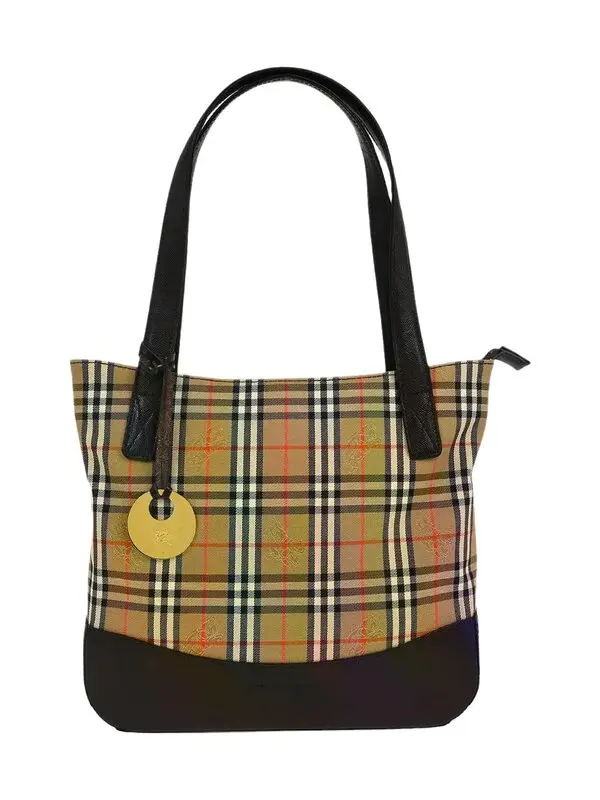 Burberry 1990-2000s House Check Tote - Neutrals