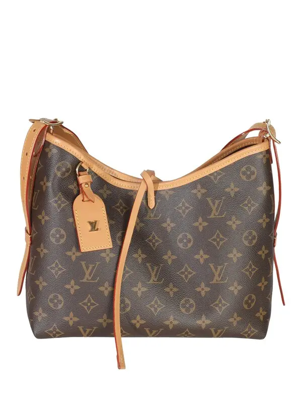 LOUIS VUITTON Monogram Canvas Carryall Pm - Brown