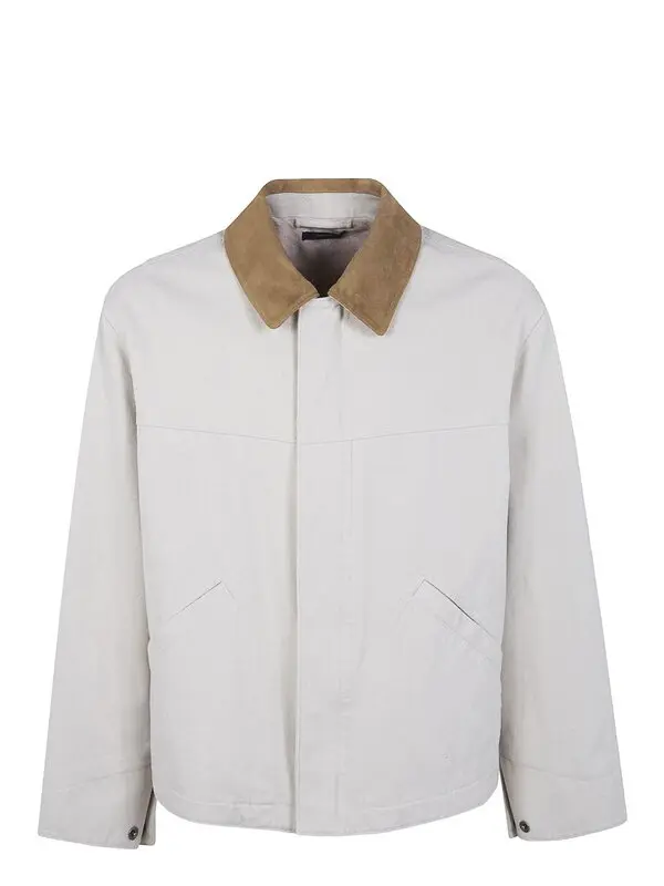 TOM FORD Cotton Canvas Workwear Jacket - White