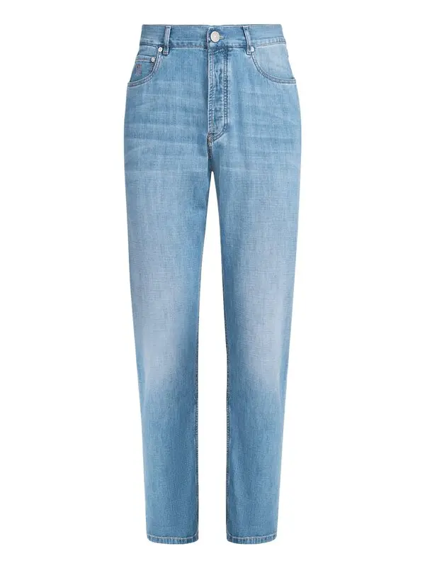 Brunello Cucinelli Iconic Straight Jeans - Blue
